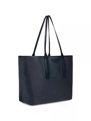 AVITEUR Newport Woven-handle Tote Bag