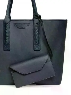 AVITEUR Newport Woven-handle Tote Bag