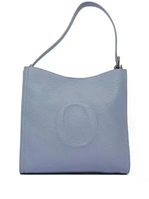 Orciani Medium Her-o Grained-leather Shoulder Bag