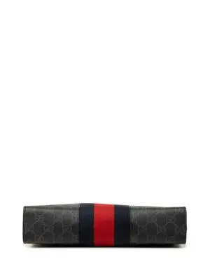 Gucci 2000-2015 Gg Supreme Web Clutch Bag