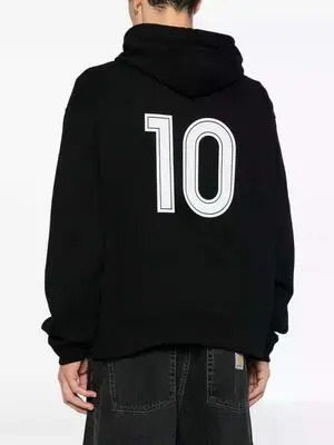 Balenciaga Soccer Logo-print Hoodie