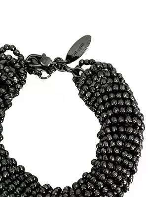 Brunello Cucinelli Beaded Multi-strand Bracelet - Silver