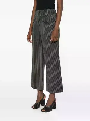 Issey Miyake Allow Stripe Straight Trousers