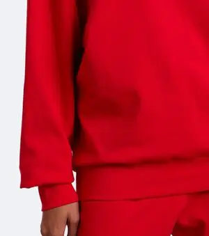 NORBA Julia Cotton Jersey Polo Sweatshirt