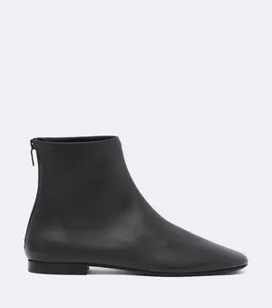 TOTEME Leather Ankle Boots