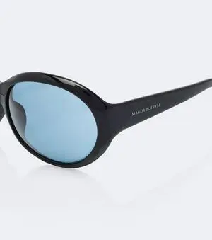 Magda Butrym Logo Oversized Sunglasses