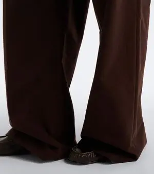 Brunello Cucinelli Cotton Wide-leg Pants