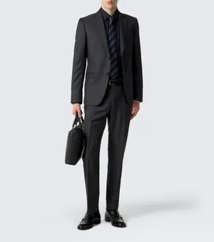 Zegna Cotton-blend Poplin Shirt