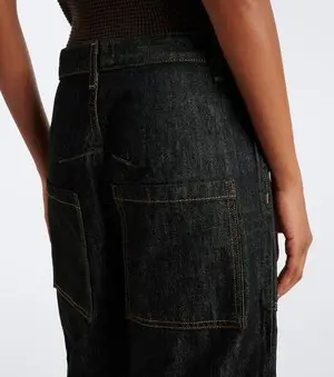 NILI LOTAN Shon Barrel-leg Jeans