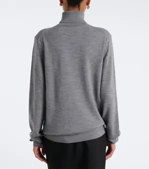 THE FRANKIE SHOP Eve Wool Turtleneck Sweater