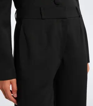 GEORGES HOBEIKA Mid-rise Straight Pants