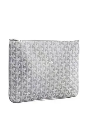 Goyard Senat Zip Coated Canvas Mm Pouch