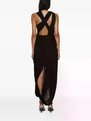 Christopher Esber Sculptured Draped Maxi Dress
