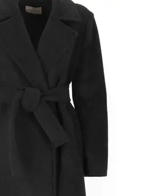 Marella Belted Notch-lapel Coat