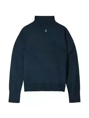 Patrizia Pepe Logo-plaque Roll-neck Sweater