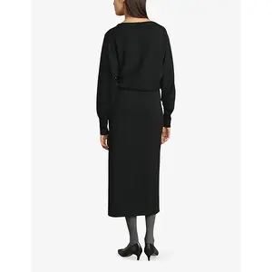 Soeur Kathleen Merino-wool Knitted Midi Dress