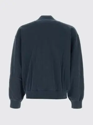 Carhartt Work In Progress Cotton Bomber Jacket With Embroidered Logo And Zip Closure