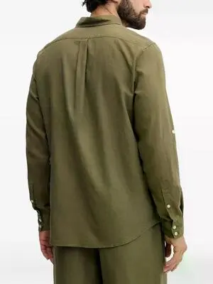 Guess Logo-patch Button-down Shirt