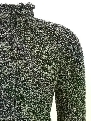 Alberta Ferretti Bouclé Peplum Jacket