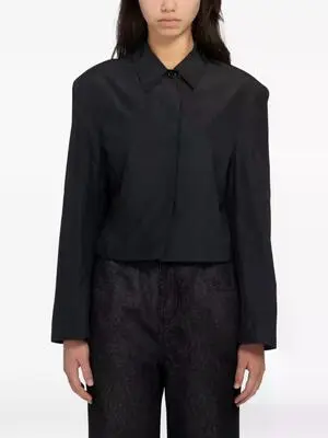 AMOMENTO Silk Taffeta Jacket