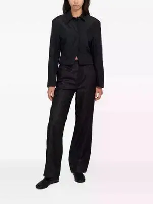 AMOMENTO Silk Taffeta Jacket