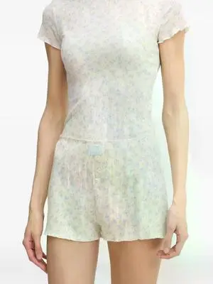 Guess Floral-print Pyjamas Set