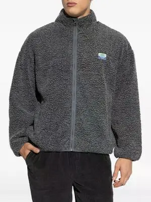 American Vintage Logo-patch Zip-up Jacket