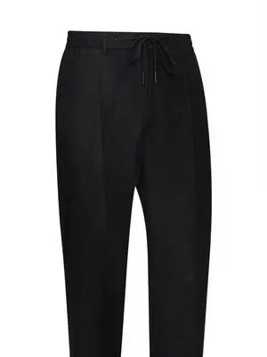 TAGLIATORE Pleated Drawstring Trousers
