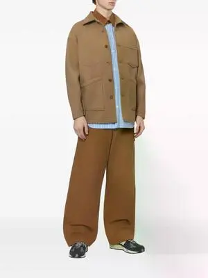 COMME DES GARÇONS HOMME Straight-leg Trousers - Brown