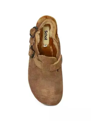 DR. SCHOLL'S SHOES Fae Backstrap Suede Sandals