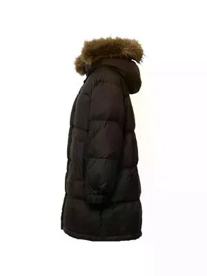 Max Mara Anfora Faux-fur-trim Puffer Coat