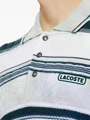 Lacoste Striped Logo-patch Sweater