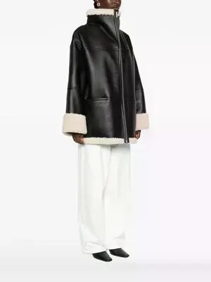 TOTEME Shearling-trim Oversized Jacket