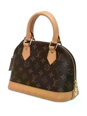 LOUIS VUITTON 2020 Monogram Alma Bb Satchel