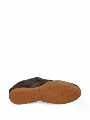 SUMMERY COPENHAGEN Suede-panelled Sneakers