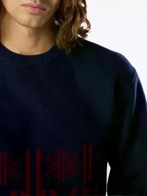 Rossignol Patterned Crew-neck Sweater