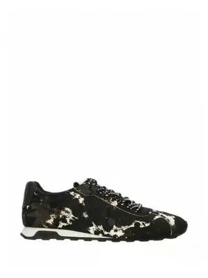 Ash Kill Bill Cow-print Panelled Sneakers