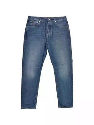 BRUNELLO CUCINELLI Washed Straight-leg Jeans - Blue