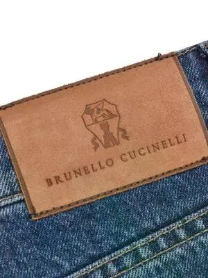 BRUNELLO CUCINELLI Washed Straight-leg Jeans