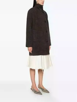 Samsøe Samsøe High-neck Button-up Coat