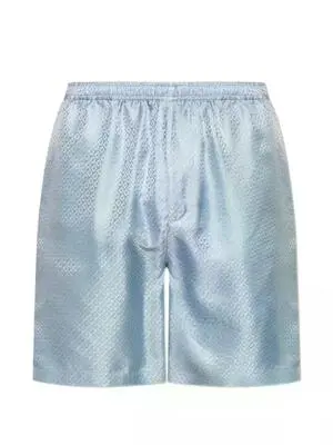 FERRAGAMO Gancini-pattern Shorts