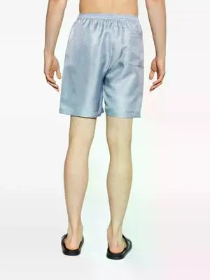 FERRAGAMO Gancini-pattern Shorts