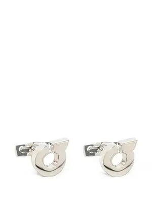 FERRAGAMO Gancini Cufflinks - Silver