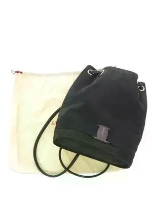 FERRAGAMO 2000-2026 Suede Vara Backpack