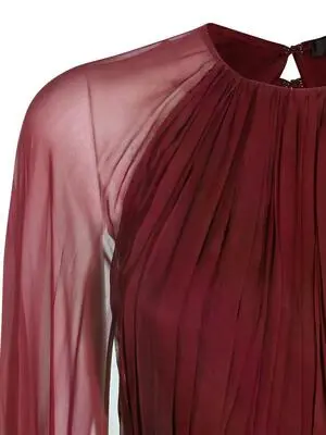 Max Mara Silk Chiffon Dress