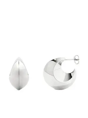 DINNY HALL Iceni Warrior Puffy Hoop Earrings
