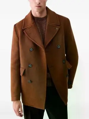 Liu Jo Coat Caban In Wool And Cashmere