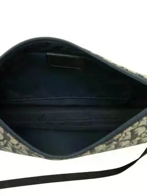 Dior 2004 Diorissimo Trotter Canvas Shoulder Bag