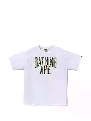 A BATHING APE® Abc Camo Nyc Logo T-shirt - White