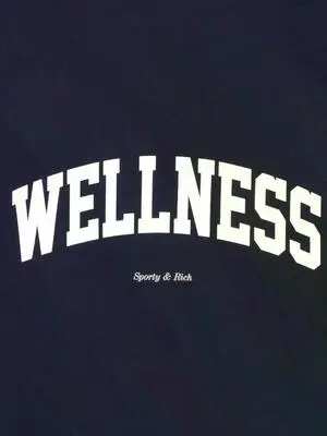 Sporty & Rich Logo-print Cotton Sweatshirt